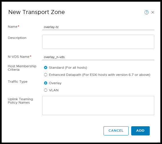 (How-To) Create a Transport Zone | CLOUDbyteSECURITY